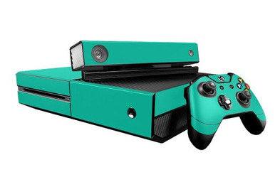Teal Turquoise Vinyl Decal Faceplate Mod Skin Kit for Microsoft Xbox ...