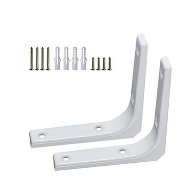 Support Heavy Duty Floating Brackets L Shape Book Shelf Bracket - 1 ...