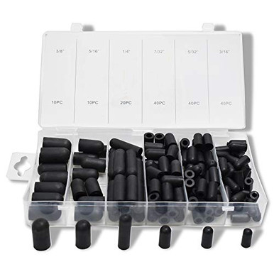 Binch 160pc Rubber Vacuum Cap Kit Intake Vacuum Line Carb Line and Hose ...