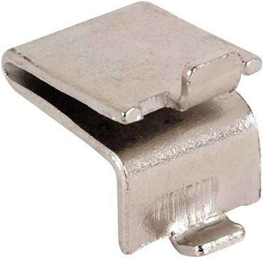 Prime-Line Products U 10173 Shelf Bracket Clips -8 Pack-- 5/8"- Nickel ...