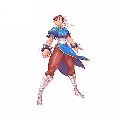 13cm for The King of Fighters Chun Li Girl RV Cartoon Surfboard Anime ...