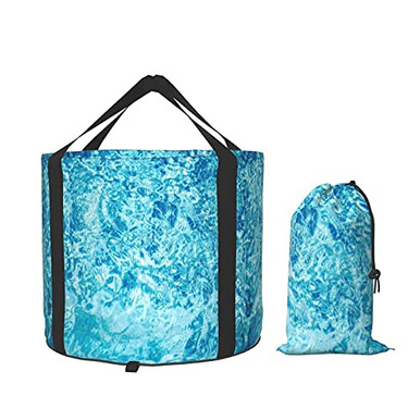 OcuteO Large Collapsible Foot Bath Basin Turquoise Sea Ocean Pool Blue ...