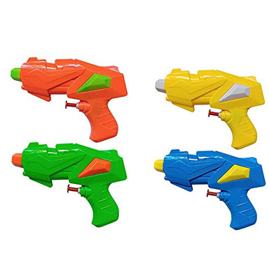 Water Pistols for Kids- 4 Pack Super Water Gun Small Water Pistol Guns ...