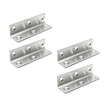 Rannb Rectangle Shape Corner Bracket Joint Right Angle Bracket 80mm/3. ...
