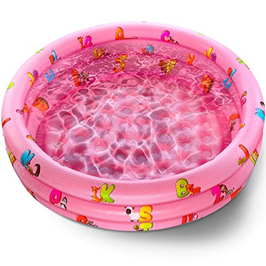 Inflatable Kiddie Pool for Kids - Kids Pools for Backyard - Swimming ...