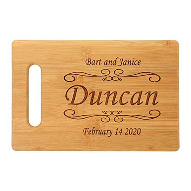 Personalized Custom Cutting Board gifts for chefs-Fathers Day Gift ...