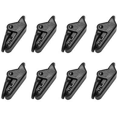 Tarp Clips- Heavy Duty Lock Grip Clamps- Multi-Purpose Tent Clips- Lock ...