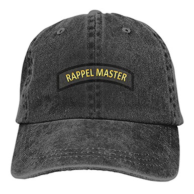 YONGQI Army - Rappel Master Tab Black Unisex Adult Cap Adjustable ...