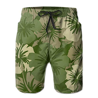 NiYoung Men's Beachwear Summer Holiday Swim Trunks with Pockets ...