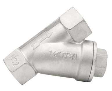 DuraChoice 1/4" Stainless Steel -316- Y-Spring Check Valve - 800WOG ...