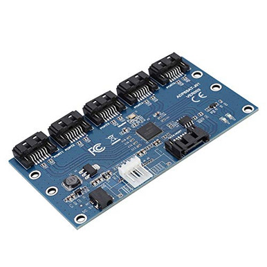 SATA Port Multiplier Hard Disk Riser Card-Jadpes 1 to 5 Hard Disk Riser ...