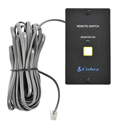 Cobra CPI-A20 Power Inverter Remote Control Wall Plate Switch - 20 Foot ...