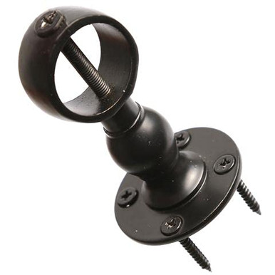 24mm Powder Coated Black Standard Decking Rope Handrail Bracket ...