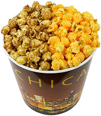 Signature Popcorn - Gourmet Half Caramel Half Cheddar Cheese Flavor - 1 ...
