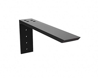 Solid Heavy Duty Steel Countertop Support L-Bracket- 1 Count- 13 inch ...