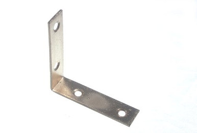 Pack of 8 Corner Brace Angle Bracket 63Mm X 16Mm X 1.8Mm 5Mm Hole EB ...