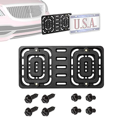 Universal Front License Plate mounting kit- License Plate Bracket Front ...