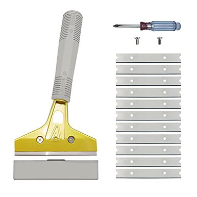 Philbinden Razor Blade Scraper Set-4 Inch Scraper Tool with 10pcs Extra ...