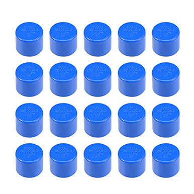 uxcell 25mm Schedule 25 PVC Pipe Cap Fitting- Slip End Caps DWV-Drain ...