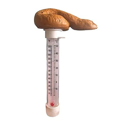 Floating Pool Thermometer Swimming Pool Thermometer Poop Prank Water ...