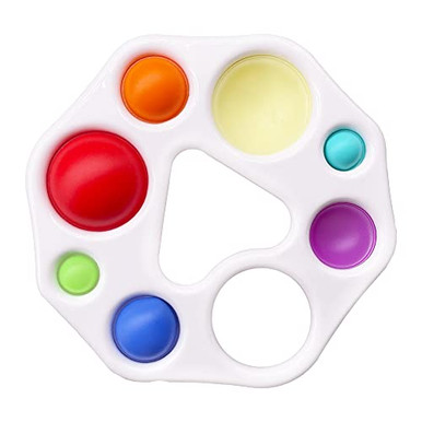 Baby Hand-held Simple dimple Gadget Toy- Kids Sensory Toys Silicone ...