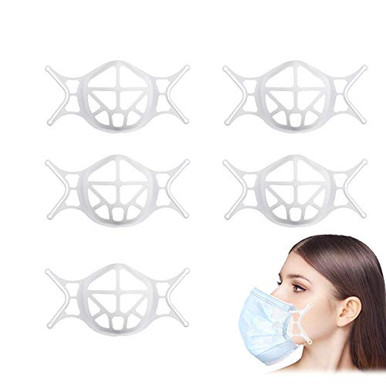 3D Mask Bracket Silicone Mask Brackets Silicone for Cloth Mask-3D Face ...