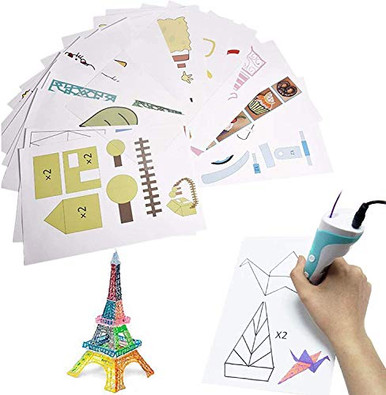 3D Printer Drawing Molds Paper Stencils-Printing Paper Painting ...