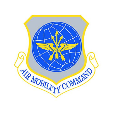 fagraphix AMC Air Mobility Command Shield Sticker Decal Self Adhesive ...