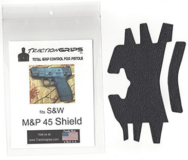 Tractiongrips Rubber Grip Tape Overlay for S and W M and P Shield .45 ...