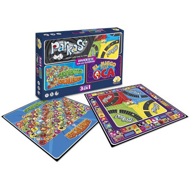 Three Classic Games- Snakes and Ladders and Parcheesi Parkase- Game of ...