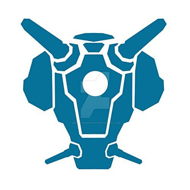 Robotech TV Series 5" Zentreadi Battle Pod Macross Decal Sticker for ...