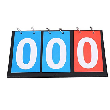 Emoshayoga Tennis Table Scoreboard Scoreboard for Running-Three-Digit ...