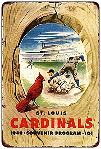 Vintage Retro Collection tin signs-1949 St. Louis Cardinals-Wall ...