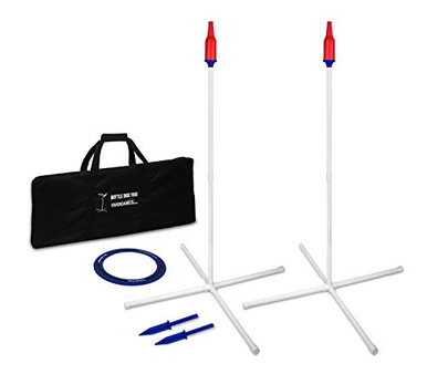 Yard Games Bottle Disc Toss Beersbee Game Set with Soft Touch Flying ...