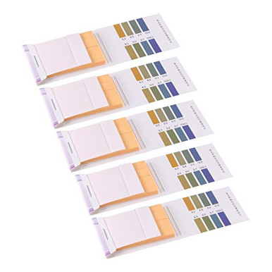 uxcell PH Test Strips 8.2-10.0 Indicator Paper Lab Litmus Tester 80in1 ...