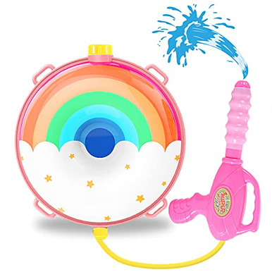 Water Gun Backpack Water Blaster for Kids -Water Shooter with Tank Lady ...
