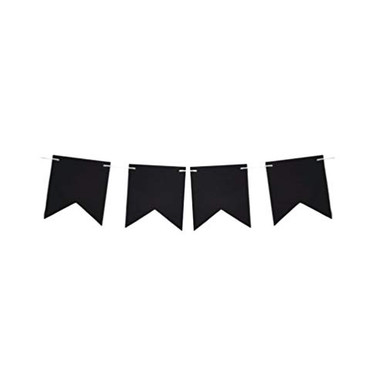 BESTOYARD Chalkboard Banner DIY Shop Chalkboard Writable Bunting ...