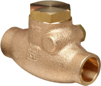 Milwaukee Valve 1509 Series Bronze Swing Check Valve- Class 125- 1-1/2 ...