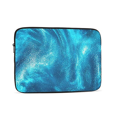 12 Inch Inch Laptop Bag Sleeve Case Blue Glitter Notebook Waterproof ...