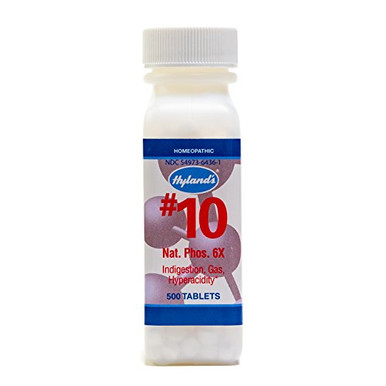 Hyland's 10 Natrum Phos. 6X- 500 Tablets - Warehousesoverstock