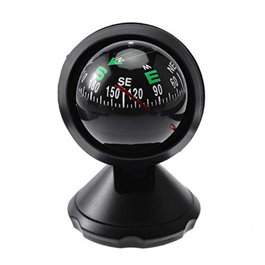 Car Ball Compass- Auto Dashboard Compass Compact Adjustable Dashboard ...