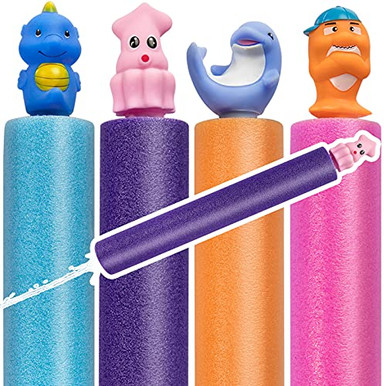 Water Blaster Soaker Gun- 4 Pack Animal Figures Water Guns Pool Toys ...