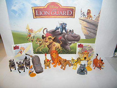LotsOhFun The Lion Guard Figure Set Toy Kit with 12 Figures and 2 LK ...