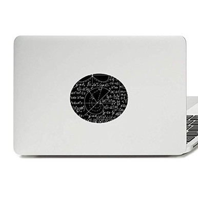 Formulas Science Calculus Stick Figure Vinyl Emblem Graphic Laptop ...