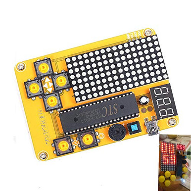 Game Kit DIY Electronics Experiment Kit with Shell Button Control MCU ...