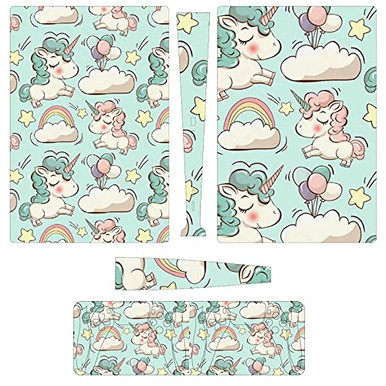 PS5 Cover Cartoon Star Cloud Horses PS5 Stickers Console and Dualsense ...