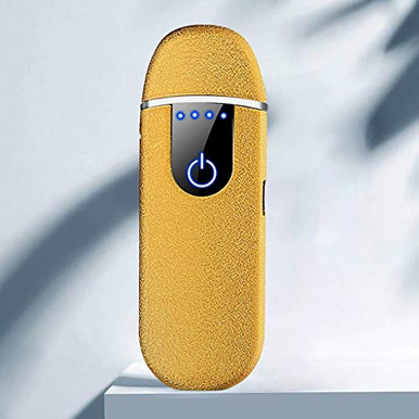 Electric Lighter USB Cigarette Lighter Thin Rechargeable Flameless ...