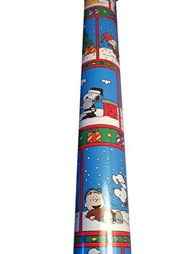 Gift Wrap ~ PEANUTS ~ Wrapping Paper - 1 ROLL -PRIMARY COLORS- by ...