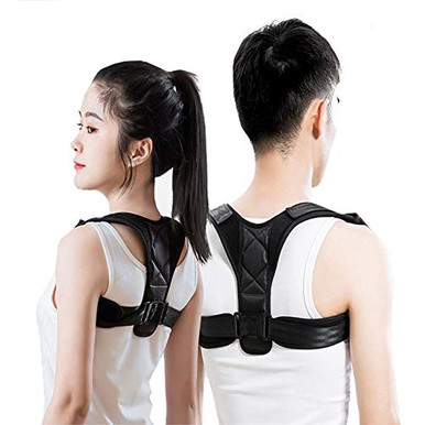 Posture Braces and Adjustable Male Shoulder Spine Support Straps -Male ...