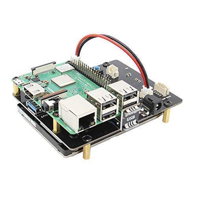 Geekworm Raspberry Pi 3 B+/3B SATA HDD/SSD Storage Expansion Board ...